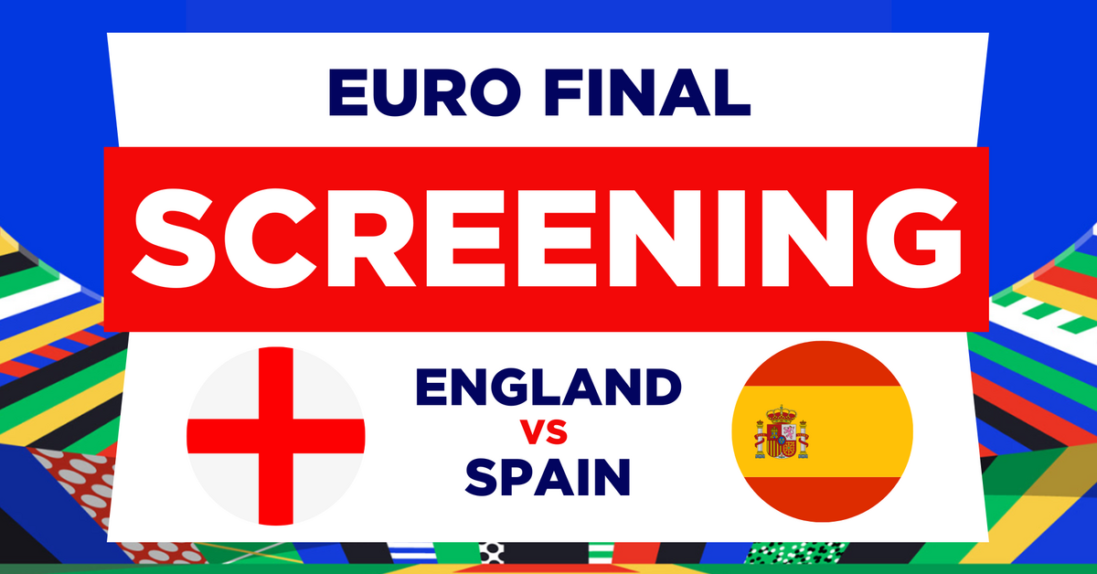 England vs Spain - Euro 2024 Final Screening (Bay View Lounge ...