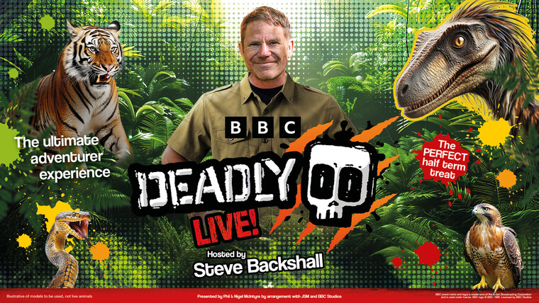 Steve Backshall: Deadly Live! | Welcome to Bournemouth International Centre